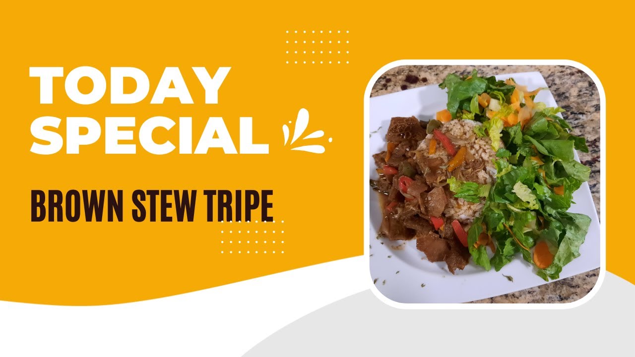 Brown Stew Tripe @sheroniakthisisme4168 - YouTube