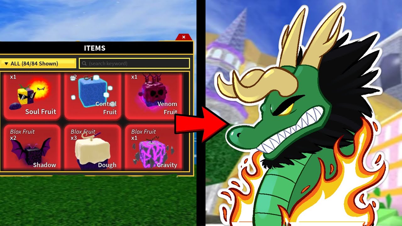 Trading My Entire Inventory For Dragon Fruit!!! (Blox Fruits) - YouTube