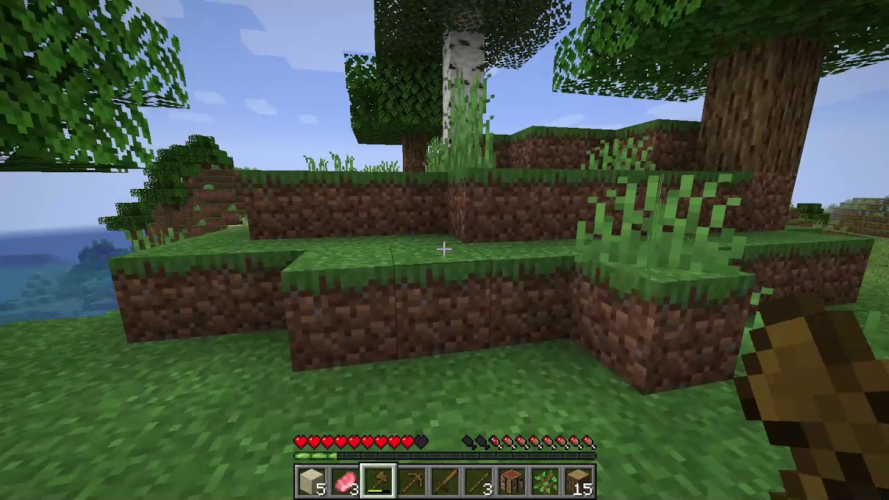 My First Minecraft World !! - YouTube