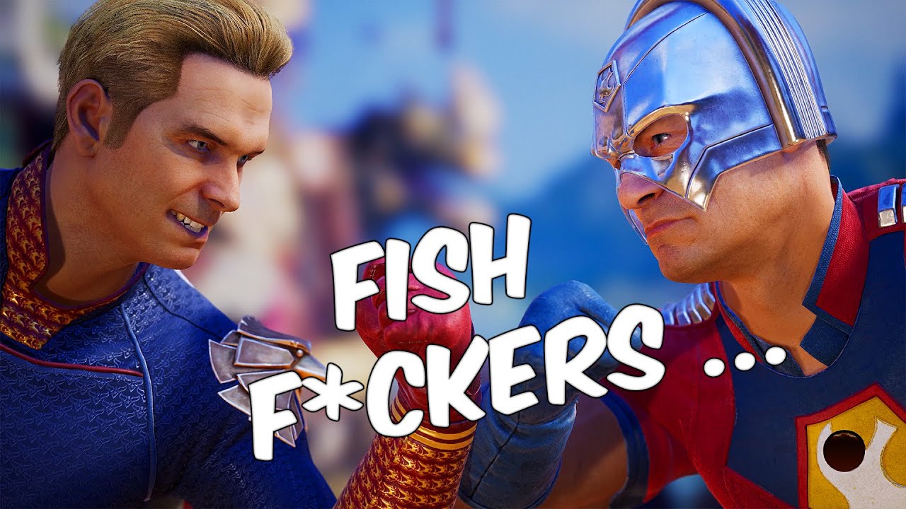 Homelander VS Peace Maker Intros / Dialogues - Mortal Kombat 1 - YouTube