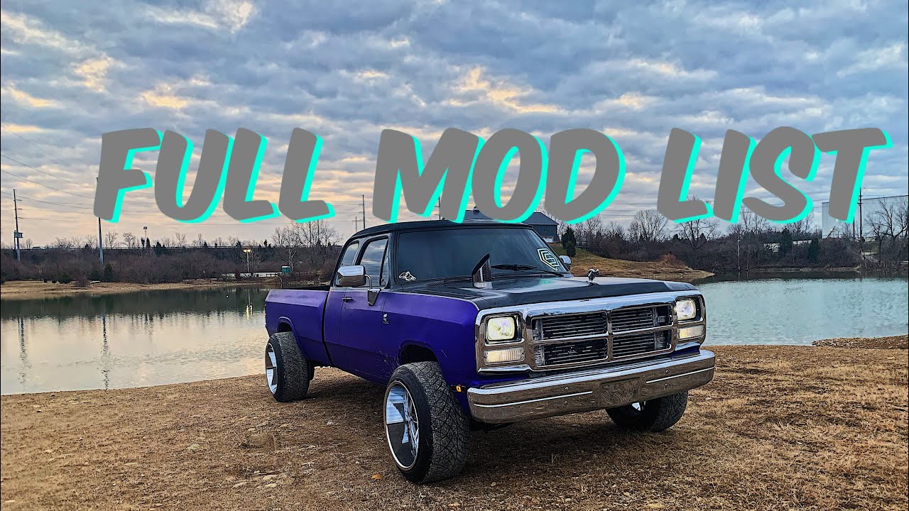 All The Mods Done Too My 1st Gen Cummins - YouTube