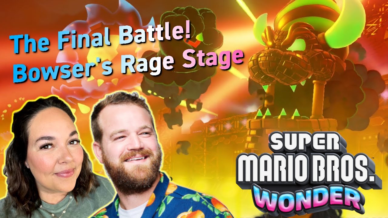Bowser's Rage Stage! The Final Battle! | Husband and Wife | Super Mario ...