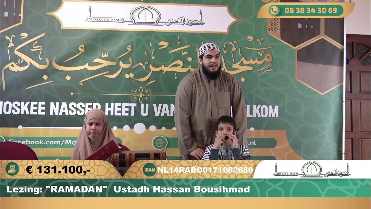 Lezing: "RAMADAN" Ustadh Hassan Bousihmad - YouTube