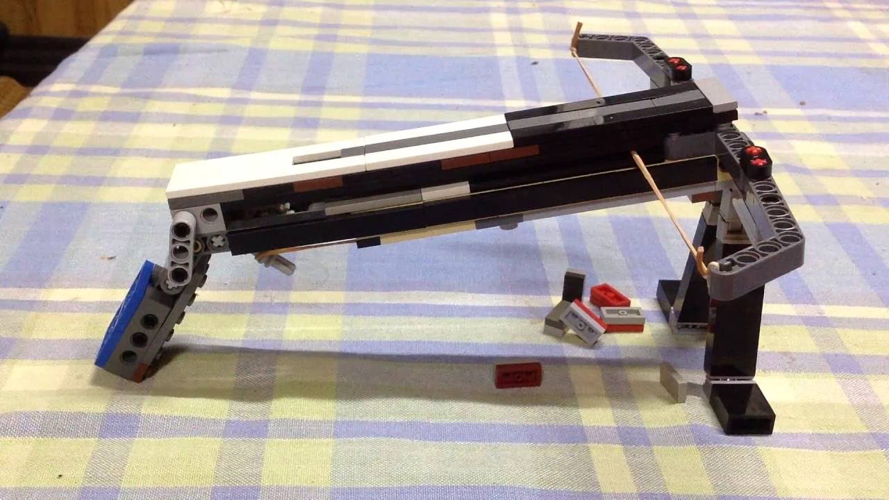 lego crossbow v2 - YouTube