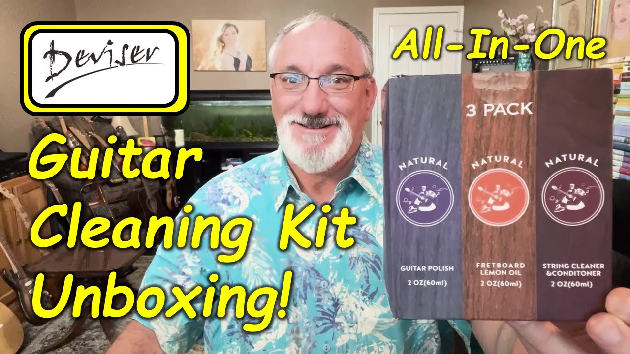 Deviser All-In-One Guitar Cleaning Kit Unboxing! - YouTube