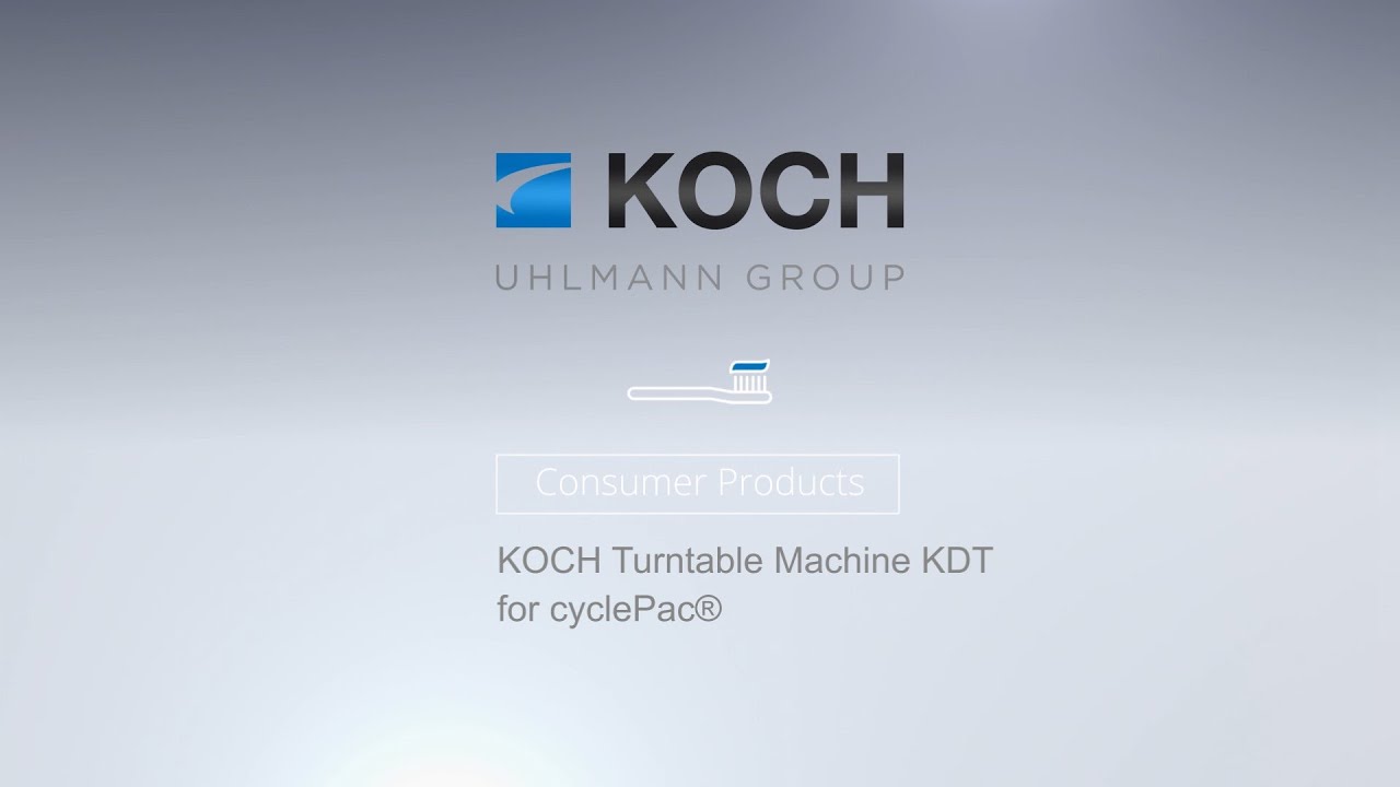 KOCH | Turntable Machine KDT for cyclePac® - YouTube