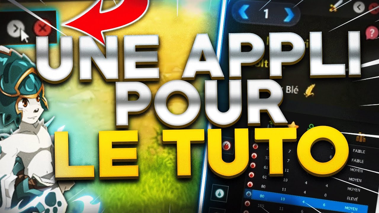 UNE APPLICATION POUR LE TUTO DOFUS ?! - YouTube