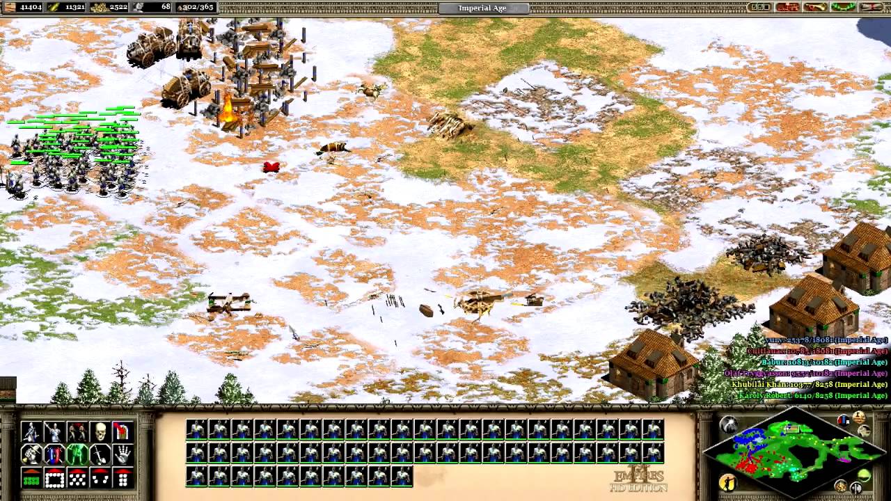 AOE2 HD gold edition britons gameplay commentary pt2 - YouTube