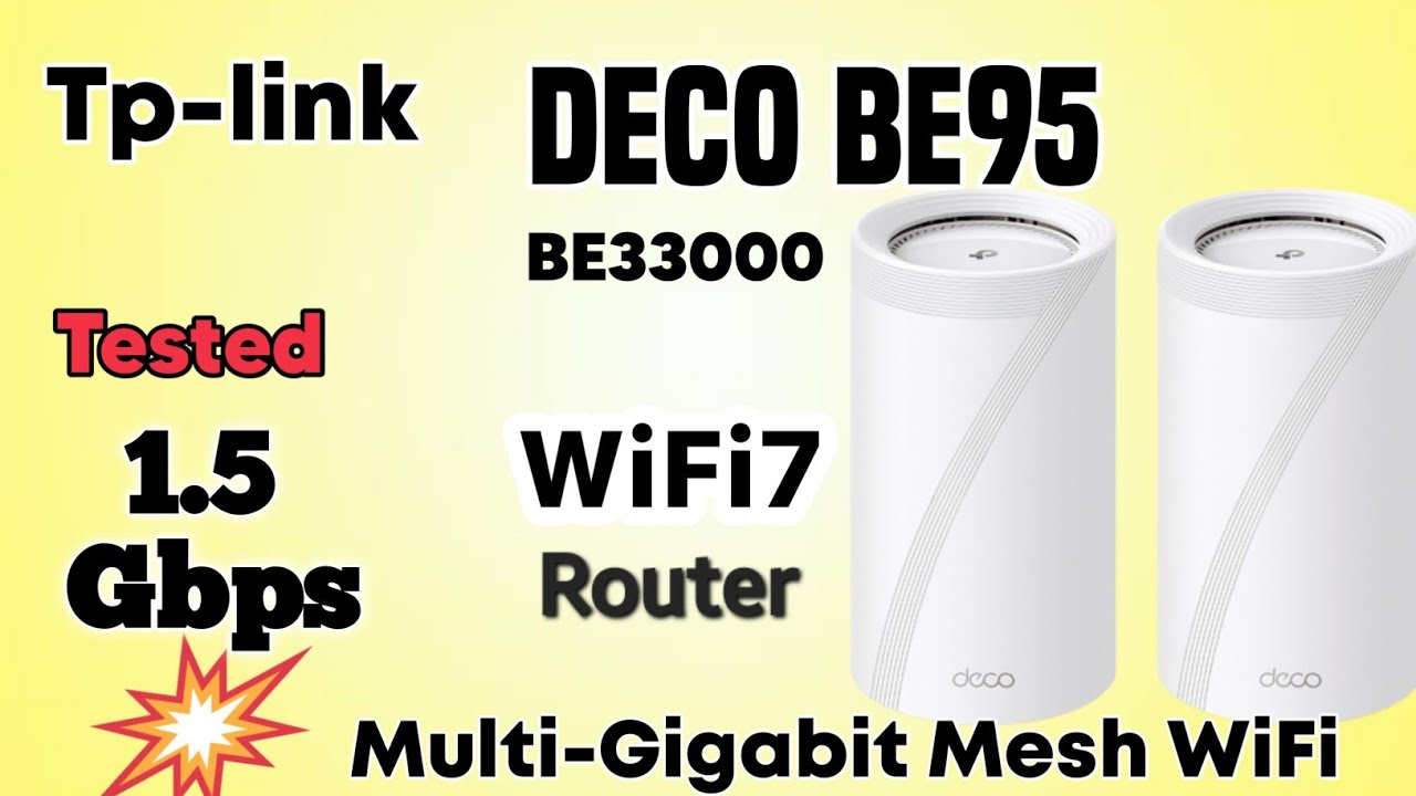 Next-Level Mesh WiFi | TP-Link Deco BE95 (WiFi7) Deep Dive and Review ...