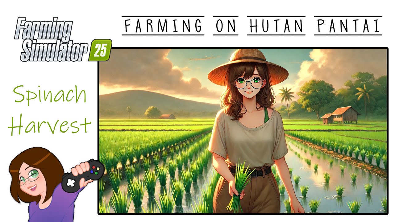 Spinach Harvest on Hutan Pantai ~ MULTIPLAYER Server #fs25 - YouTube