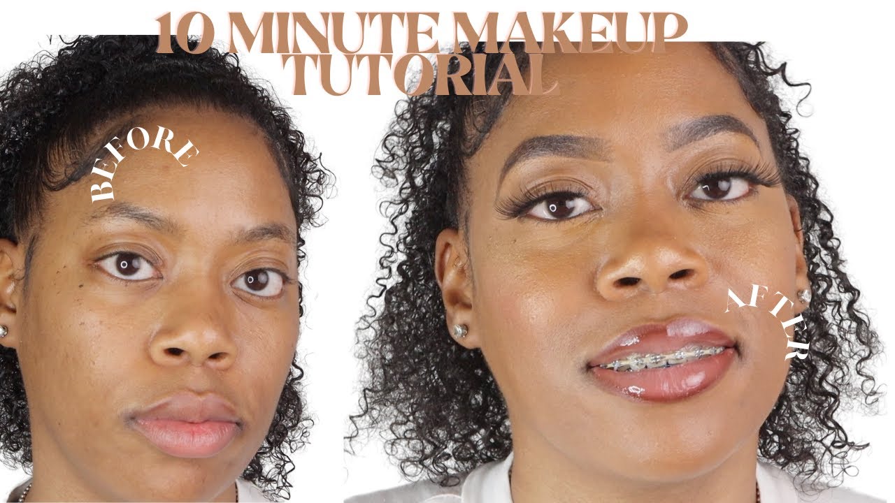 QUICK 10 MINUTE MAKEUP TUTORIAL FOR BEGINNERS | EVERYDAY MAKEUP ...