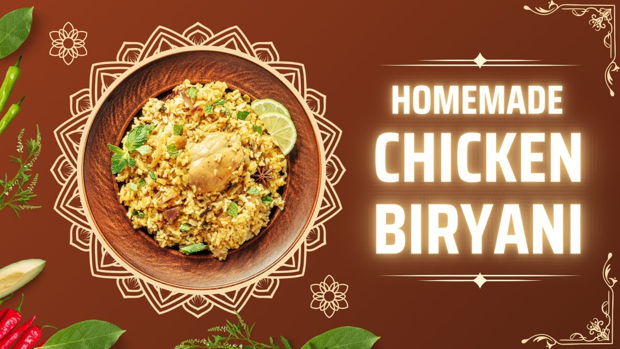 Chicken Biryani Recipe!! Chicken Biryani At Home!! Biryani Making Video ...