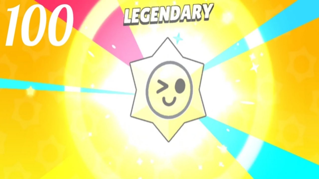 I Opened 100 Legendary Starr Drops in Brawl Stars! - YouTube
