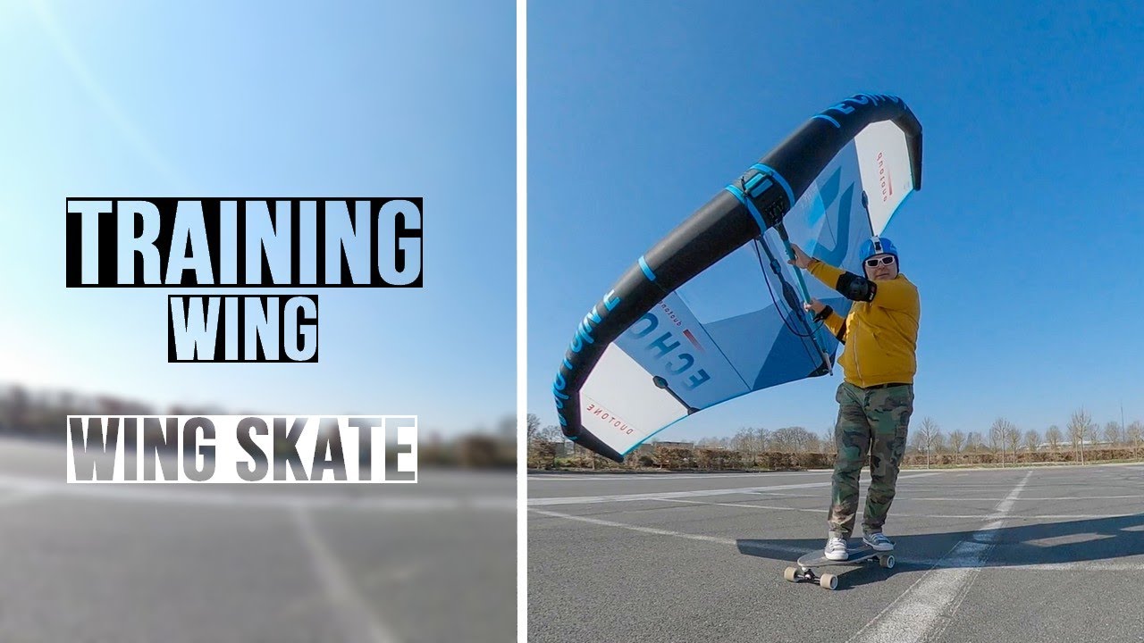 WING SKATE - TRAINING WITH A WING - YouTube