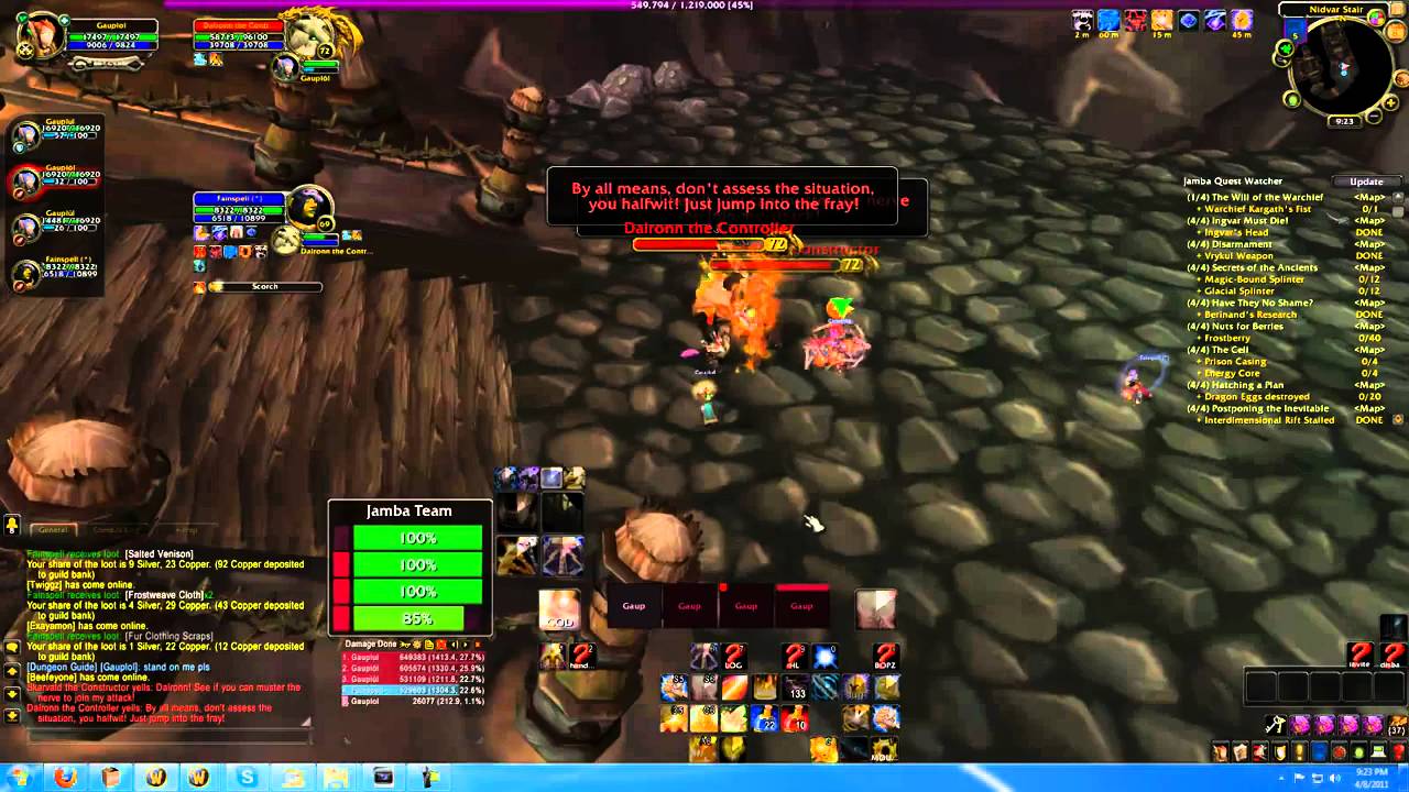 Utgarde Keep boss fights - YouTube