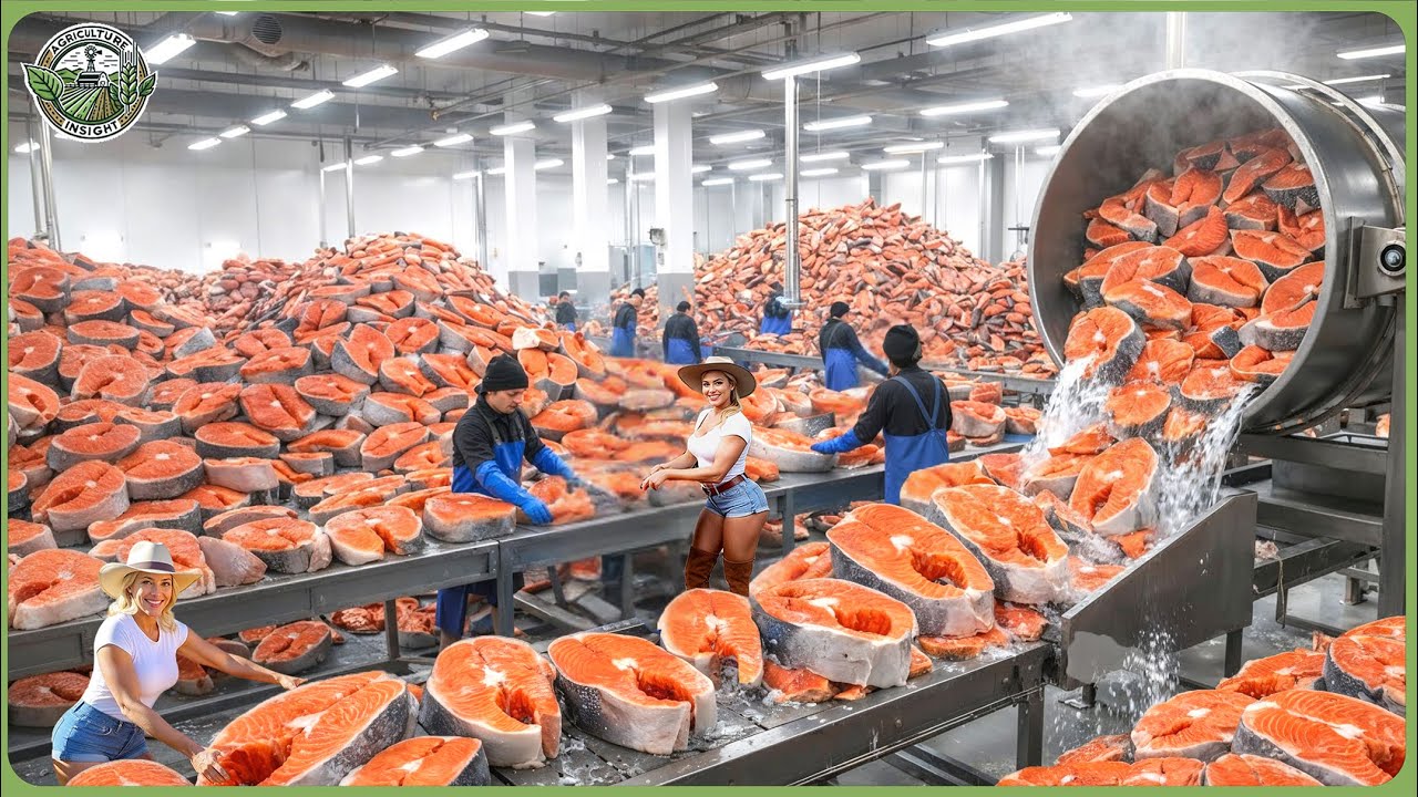 How 223 Million Tons of Seafood Are Harvested & Processed in Massive ...