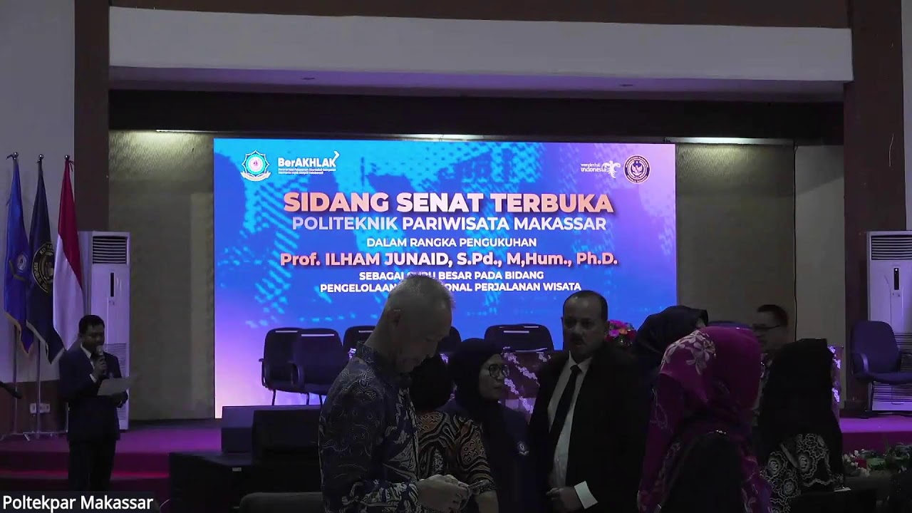Pengukuhan Guru Besar Prof. Ilham, S.Pd., M.Hum., Ph.D - YouTube