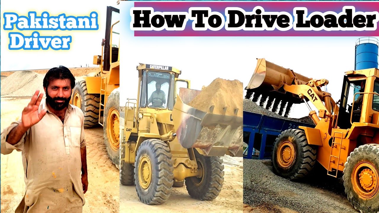 how to drive cat loader | loader operator training | loader driving ...