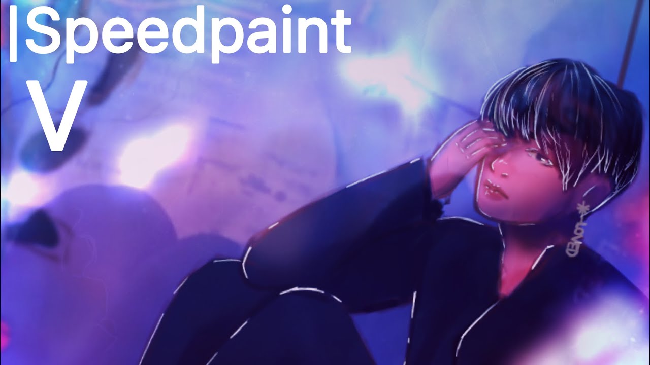 Speedpaint: BTS ‘Singularity’ | V - YouTube