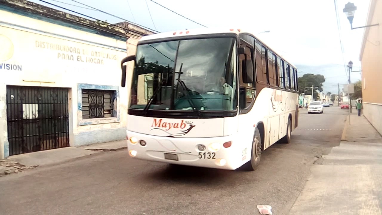 AUTOBUSES MAYAB MARCOPOLO ALLEGRO - YouTube