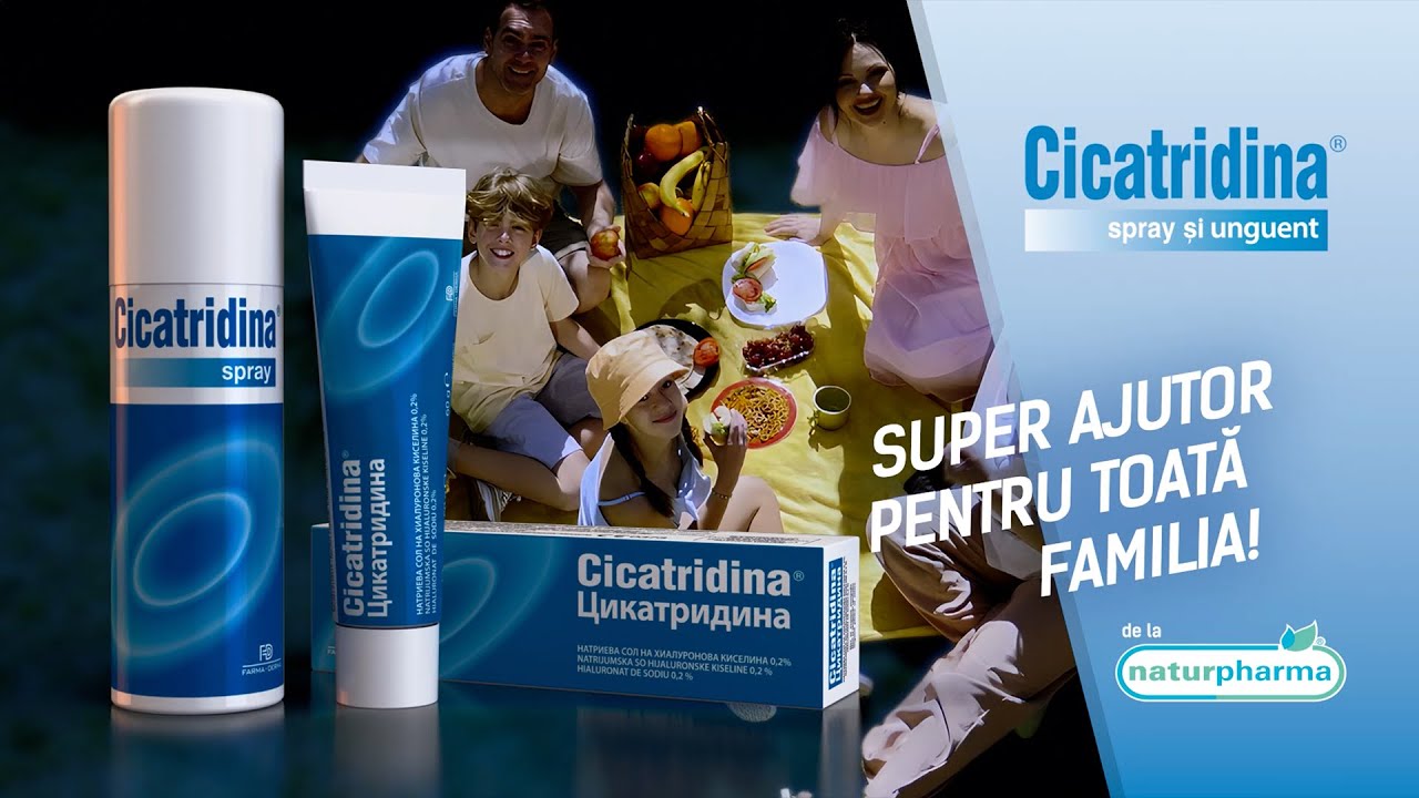 Cicatridina spray și unguent pentru arsuri solare - YouTube