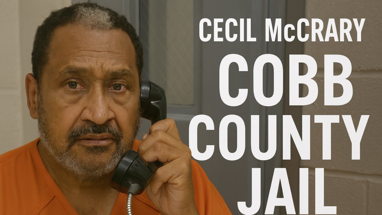 Cecil McCrary CAUGHT Using Another Inmate’s PIN | Cobb County Jail ...