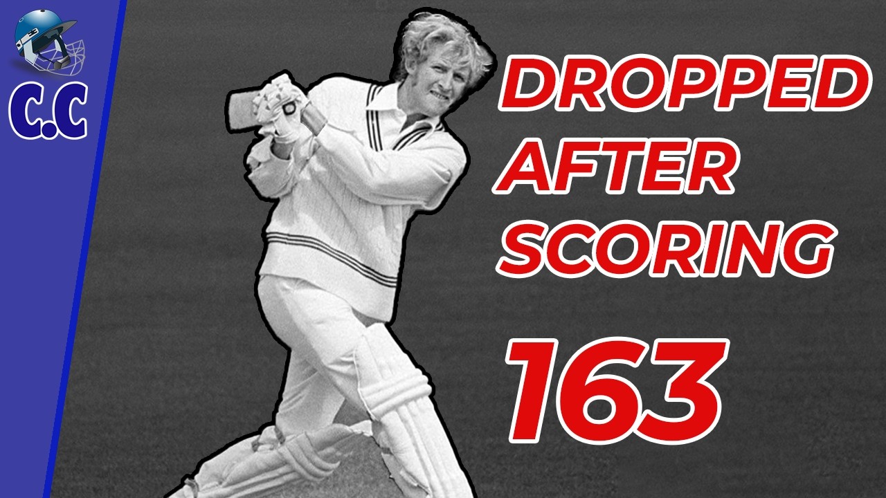 Dropped after hitting 163 on debut: Rodney Redmond | One Test Wonders ...