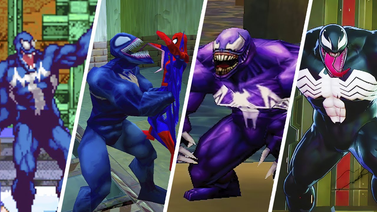Venom Boss Battles Evolution (1990-2021) - YouTube