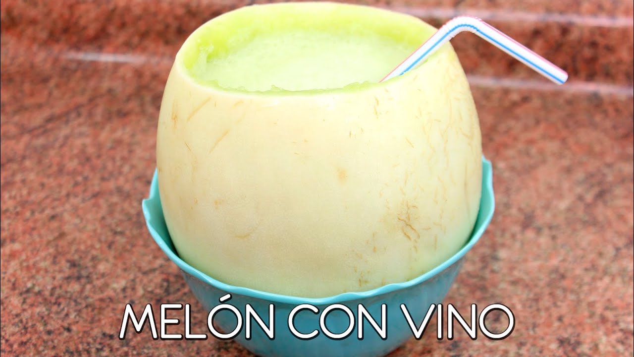 Melón con vino (MELVIN)... heladito, fresquito, ¡ideal para la ...
