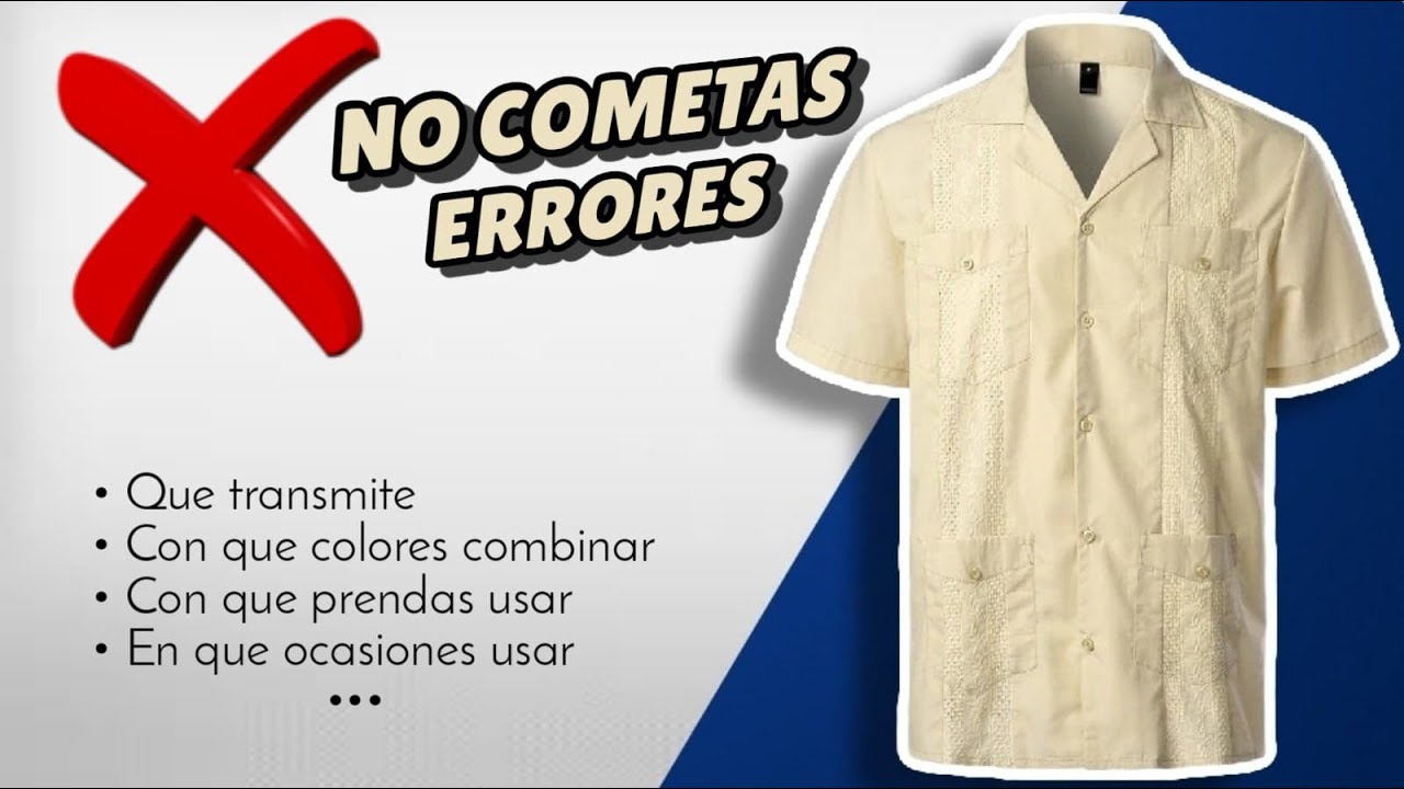CAMISA GUAYABERA cómo combinarla y usarla + MUCHOS OUTFITS - YouTube
