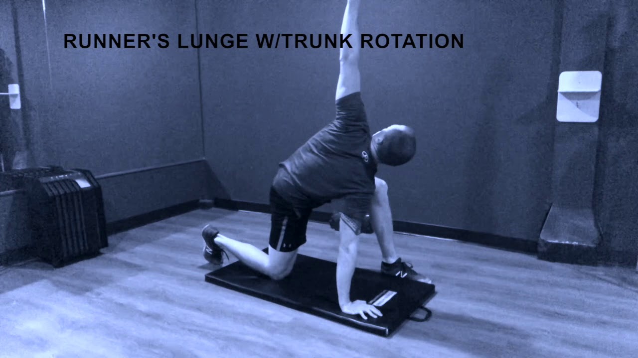 Runner's Lunge w/Trunk Rotation - Upside Strength Exercise Library ...
