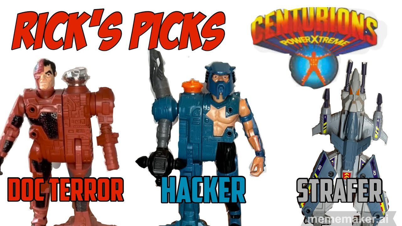 Review of Doc Terror, Hacker, and Strafer from the 80’s cartoon ...