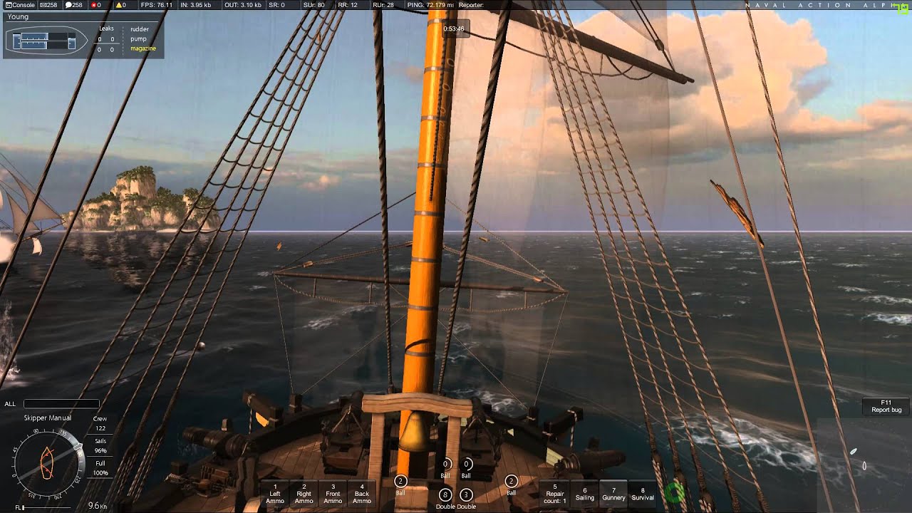 Naval Action Another Snow Storm. Snow 1 v 1 - YouTube