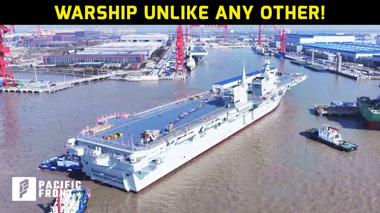 China's MOST ADVANCED Amphibious Assault Ship Is Here! - YouTube