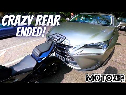 Crazy Rear Ended/Motorcycle Racing Crash - YouTube