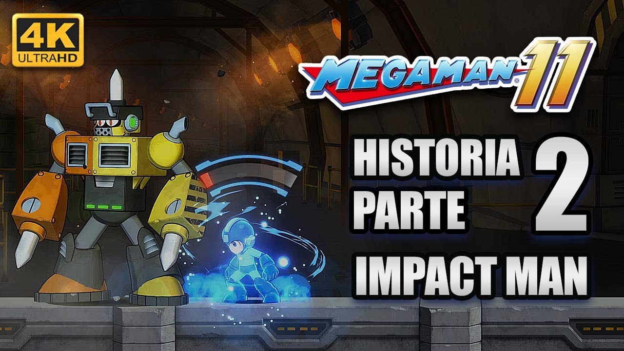 Mega Man 11 - gameplay 🎮 Parte 2- Impact man - Walkthrough - 4k - PS5 ...