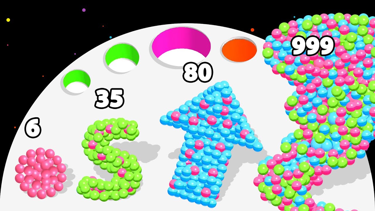Make The Tallest Jump in BALLS GO HIGH - Satisfying ASMR Mobile Games ...