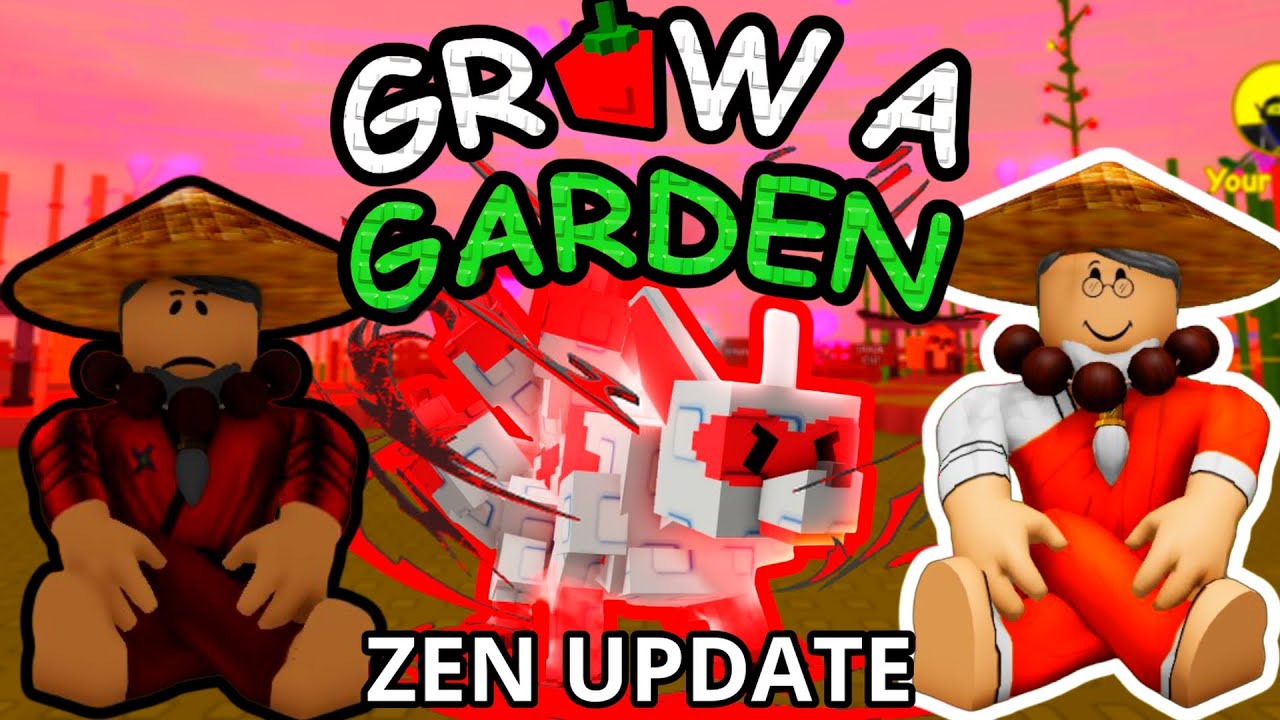 New ZEN Update | Kitsune Is so COOL | Roblox Grow a Garden - YouTube