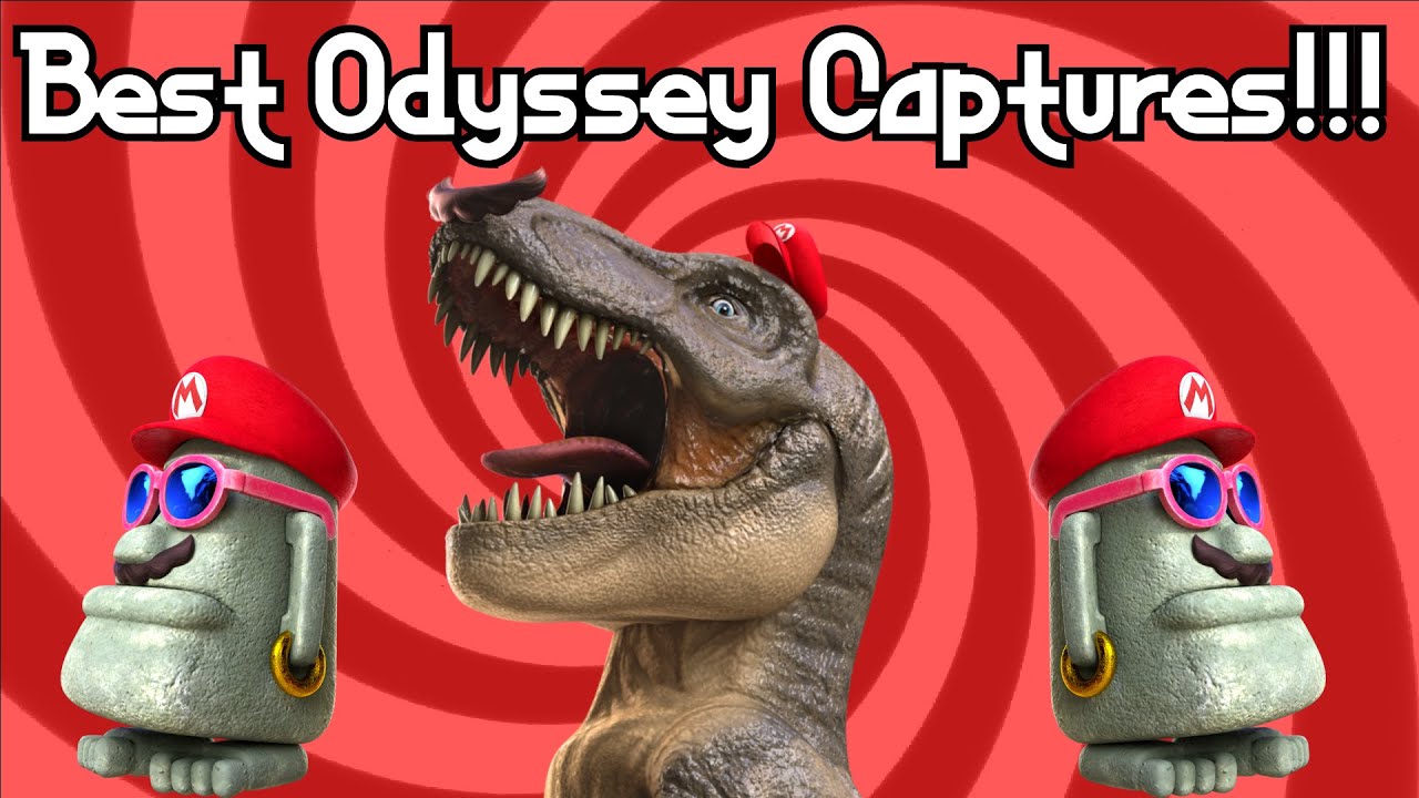 Top 5 Best Super Mario Odyssey Captures!!! - YouTube