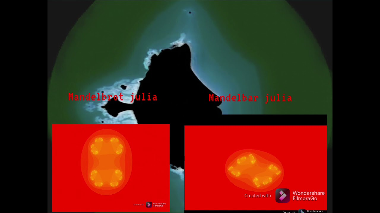 Mandelbrot VS Mandelbar julia! - YouTube