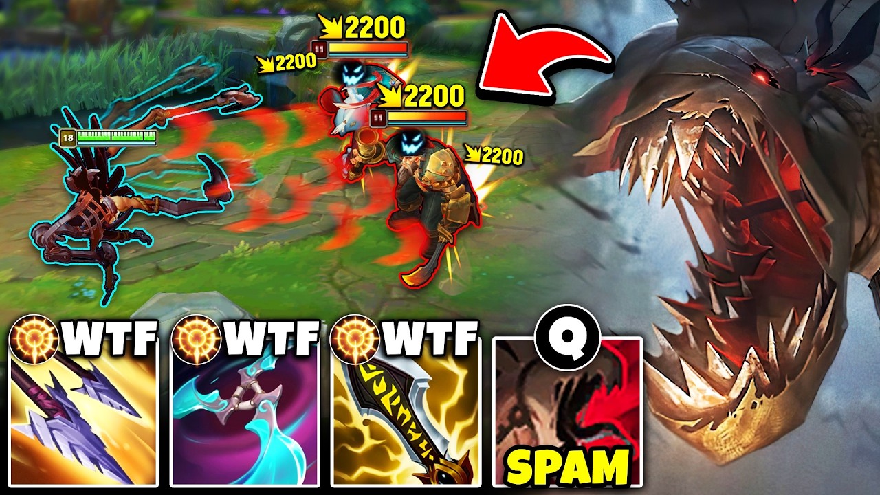 Fiddlesticks with 100% crit is the most ridiculous thing you'll see ...