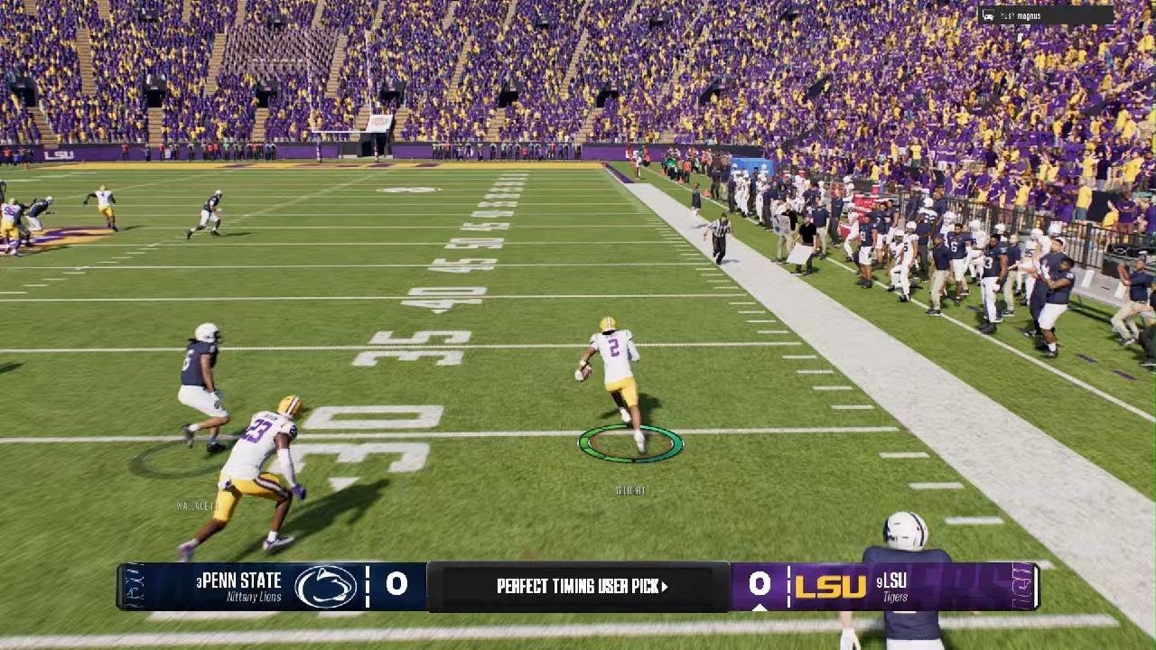 Penn state vs LSU rage quit - YouTube
