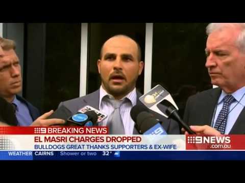 El Masri speaks after domestic violence charges are dropped   Daily Mail Online