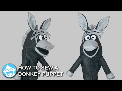 Donkey Puppet