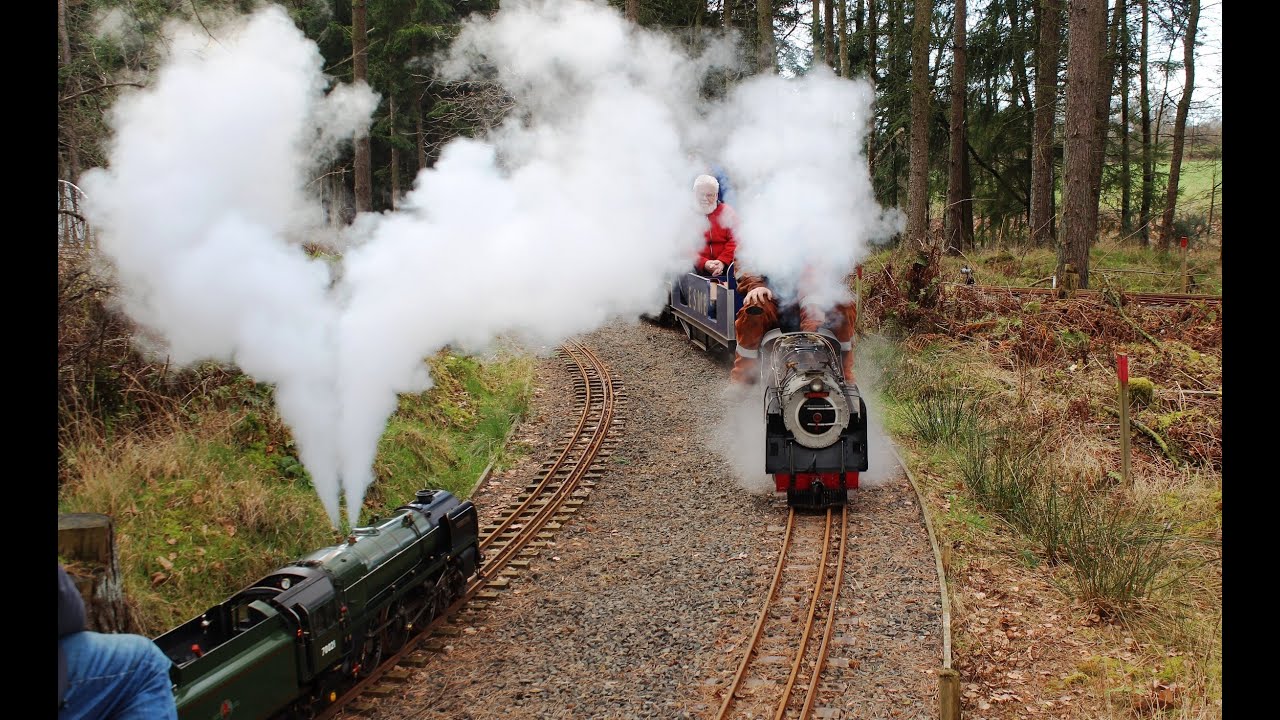 My final steam-up at Almondell, Edinburgh - YouTube