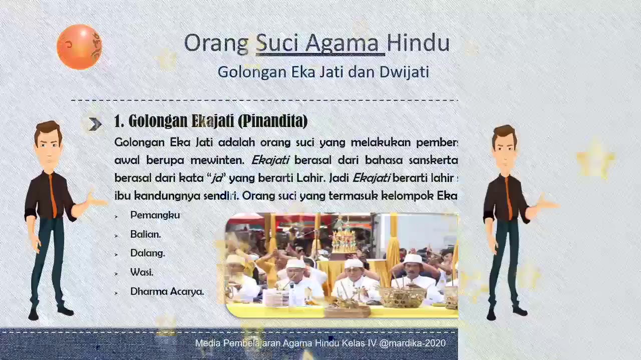 MEDIA PEMBELAJARAN ORANG SUCI AGAMA HINDU - YouTube