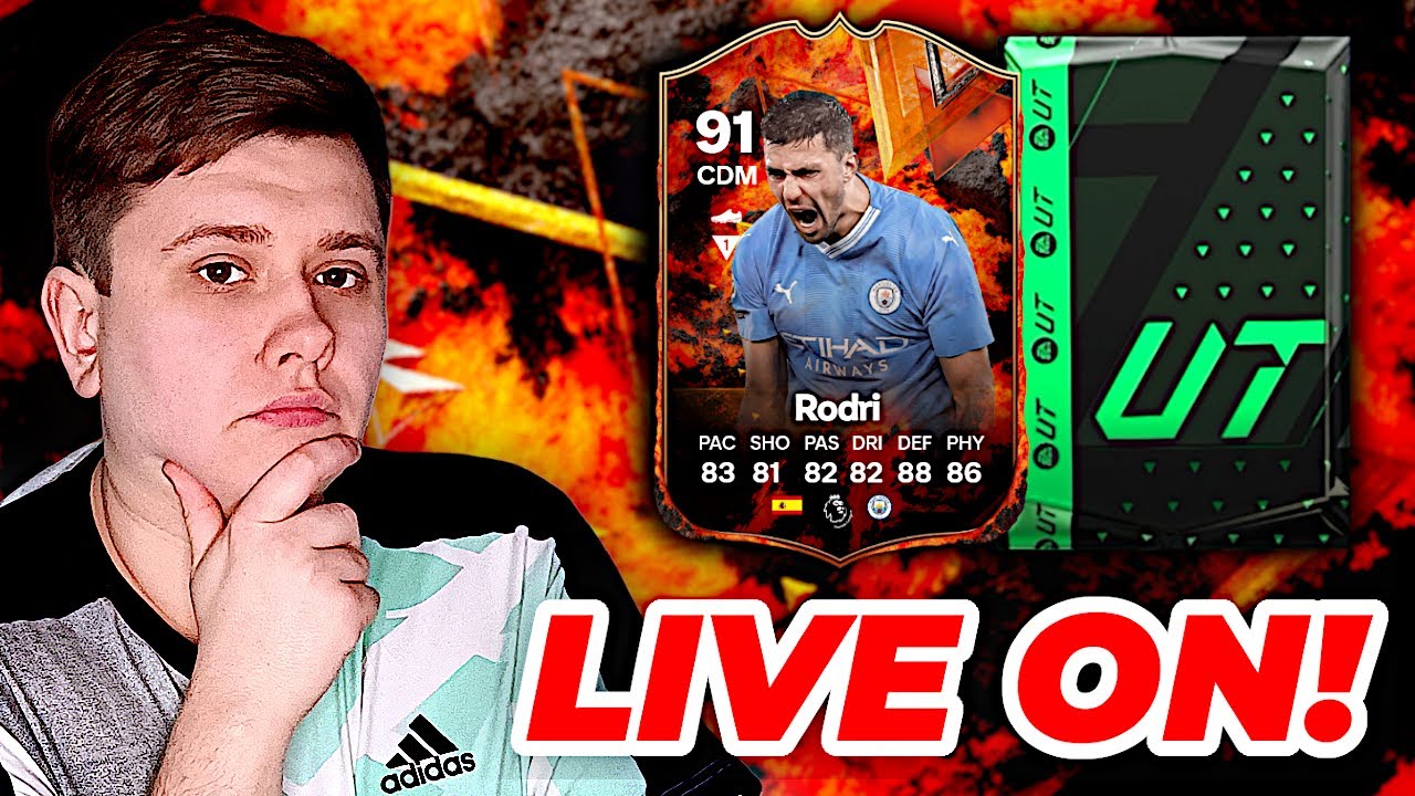 NOWY SEZON, RODRI FIRE W UT CHAMPIONS, SBC & PACZKI ⚽ FC 24 PS5 - YouTube
