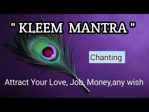 KLEEM Wish Fulfilment Mantra | Do Kleem Mantra With This Technique ...