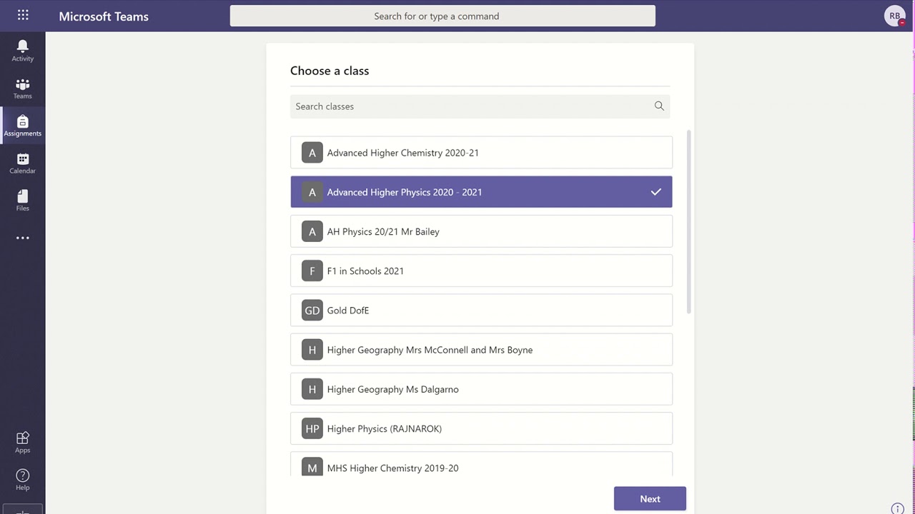 How pupils can check their assignments in Microsoft Teams - YouTube