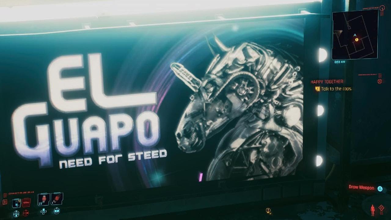 Cyberpunk 2077 Need For Steed - YouTube